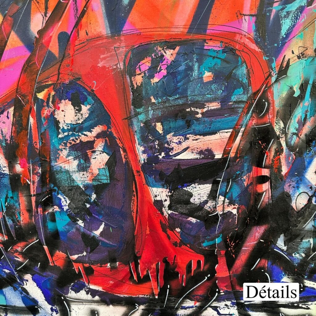 BARKI Composition N 11Dimensions 112 X 98 cm BARKI Cheaib - Bloc 9 Art